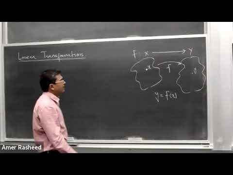 MATH120 - S3: Lecture - 15 - Linear Transformations - YouTube