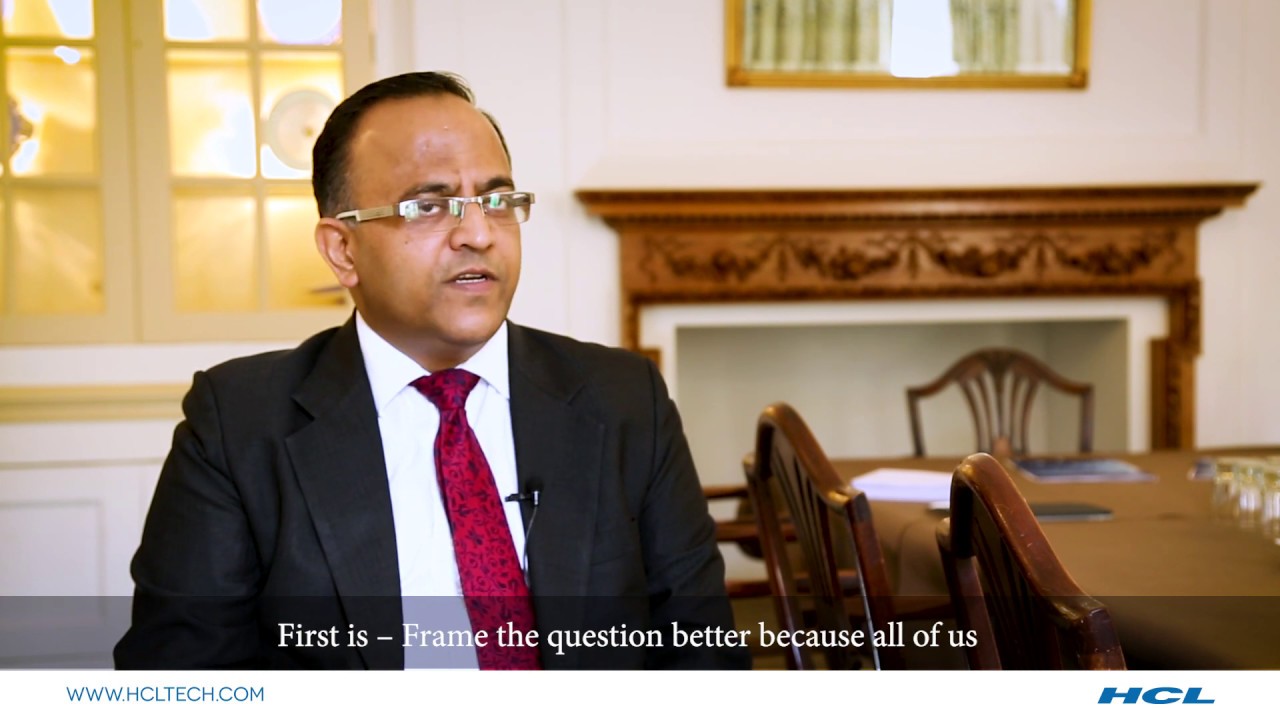 Ashish K. Gupta, CVP & Head EMEA (Diversified Industries), on the HCL ...