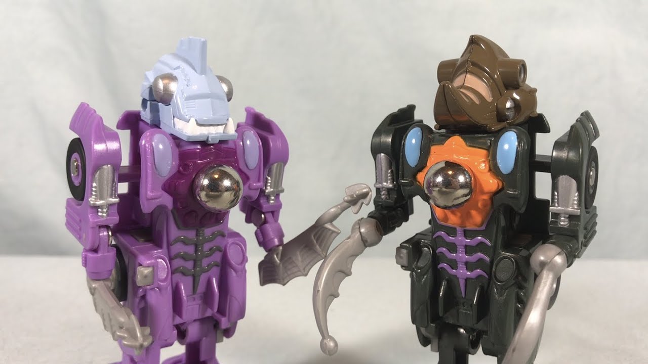 Microman Magne Powers 037 & 038 AcroZenMine - Piranitron & Kabu-Turbo ...