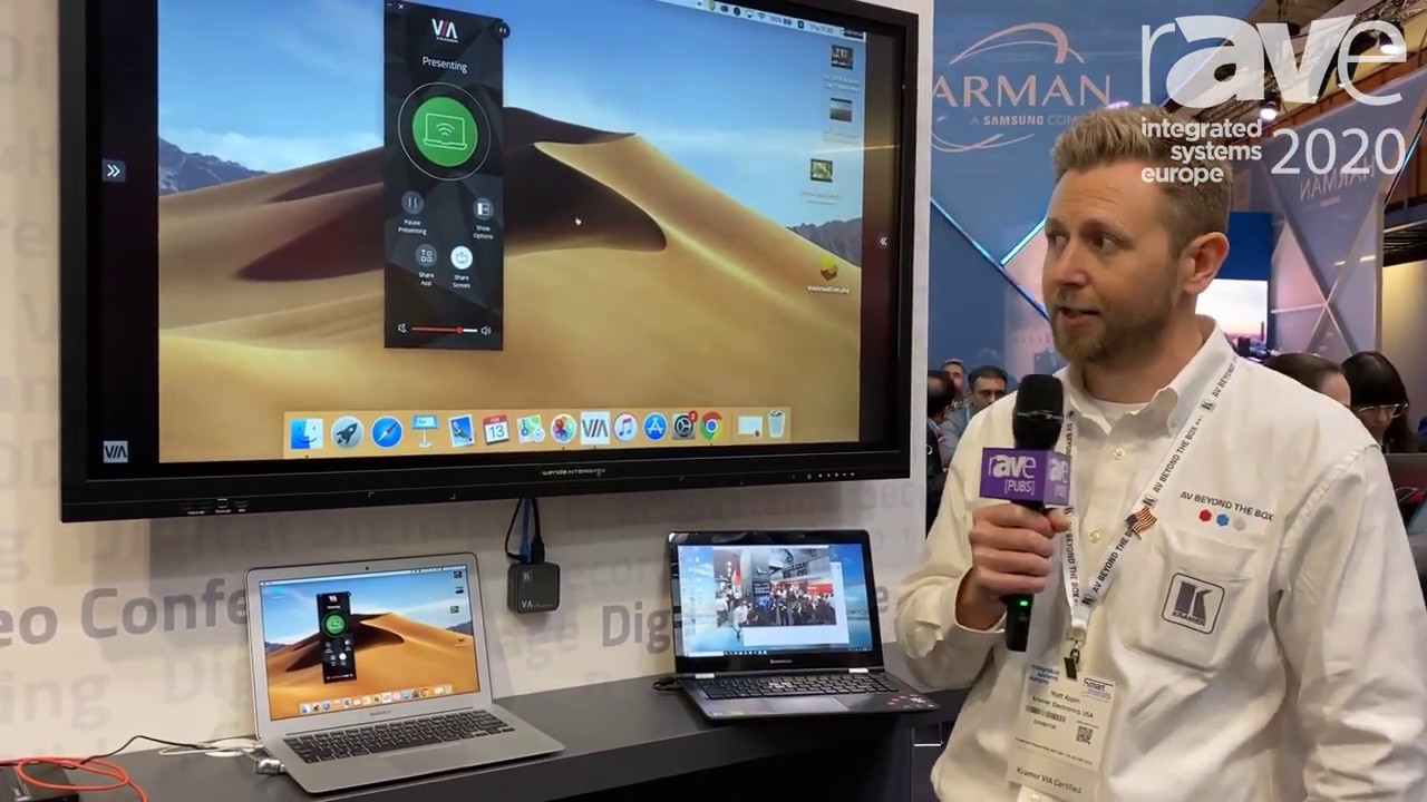 ISE 2020: Kramer Shows Second Generation of VIA, Adding Miracast ...