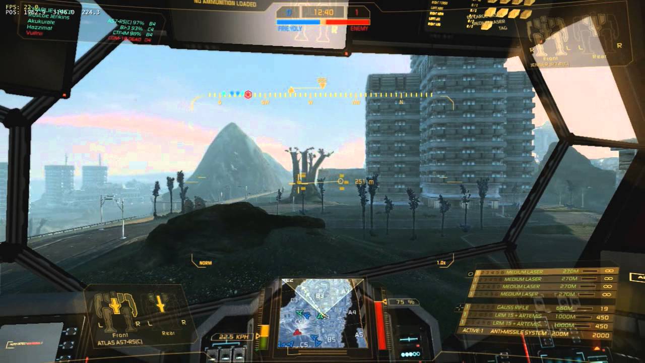 MWO: MechWarrior Online - Atlas - AS7-RS(C) - YouTube