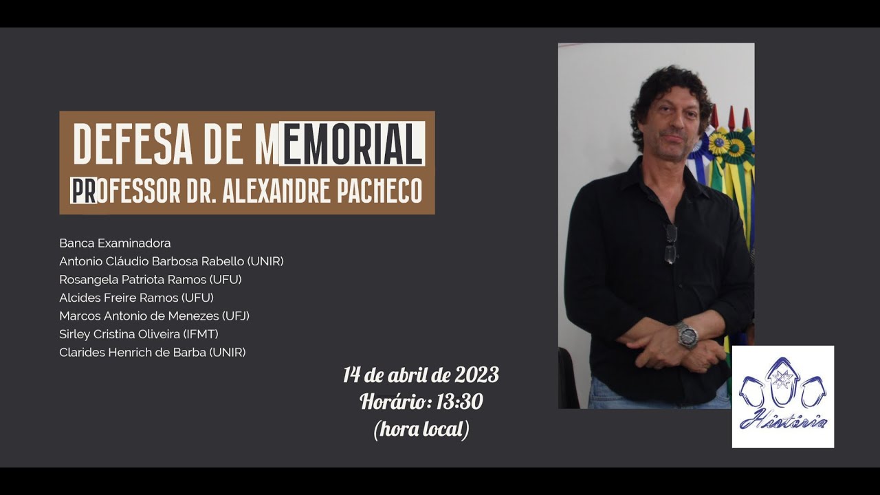 Professor Titular - Prof. Alexandre Pacheco - YouTube