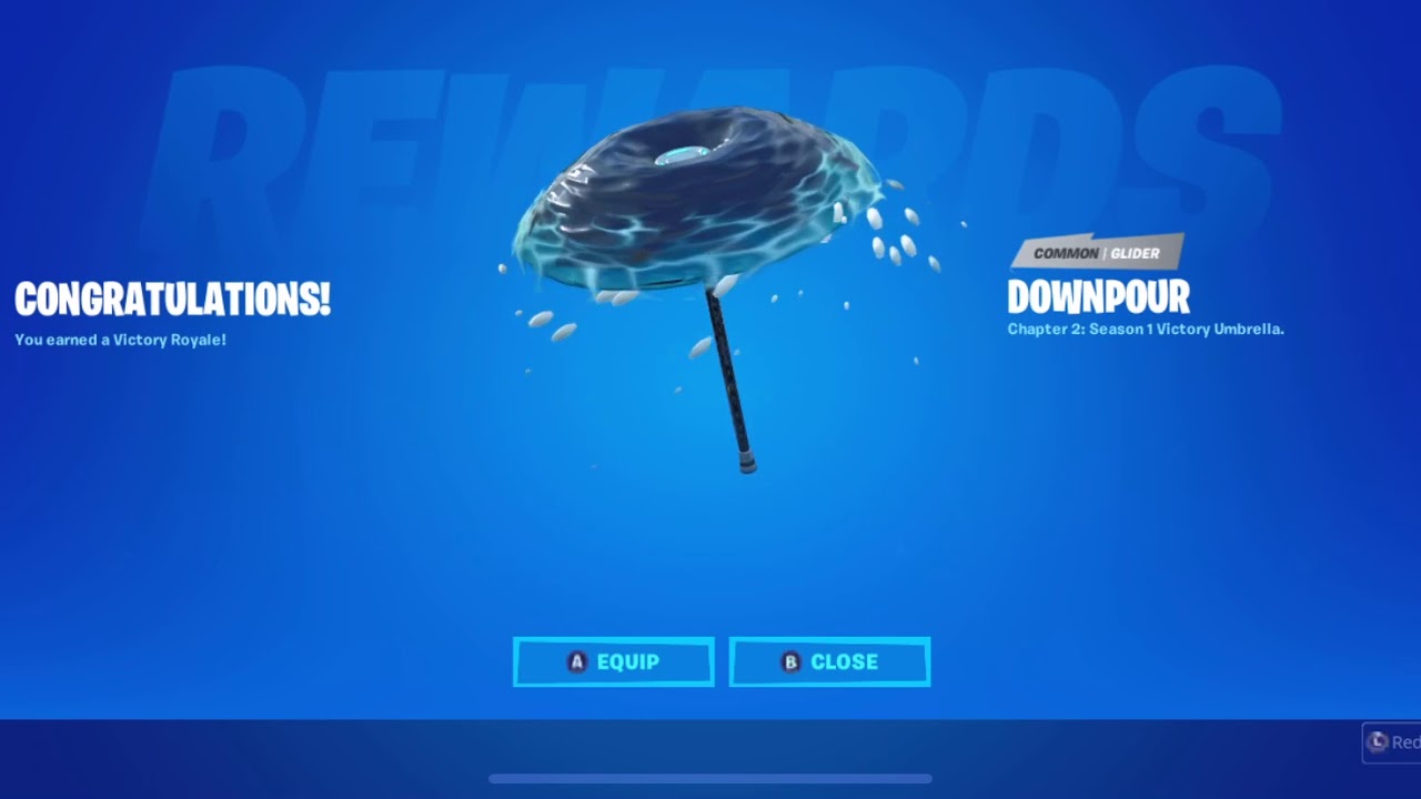 Chapter 2 Season 1 win umbrella - YouTube