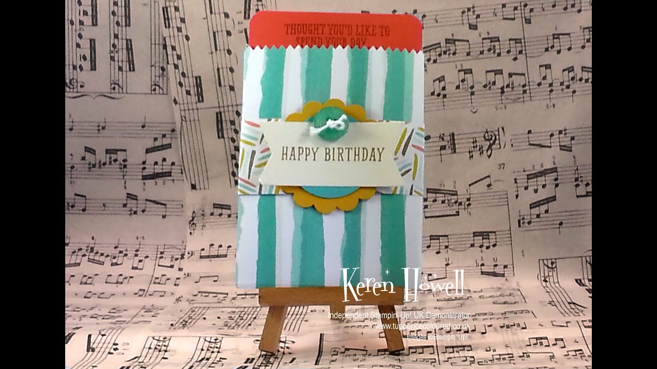 Mini Treat bag gift card slider - YouTube