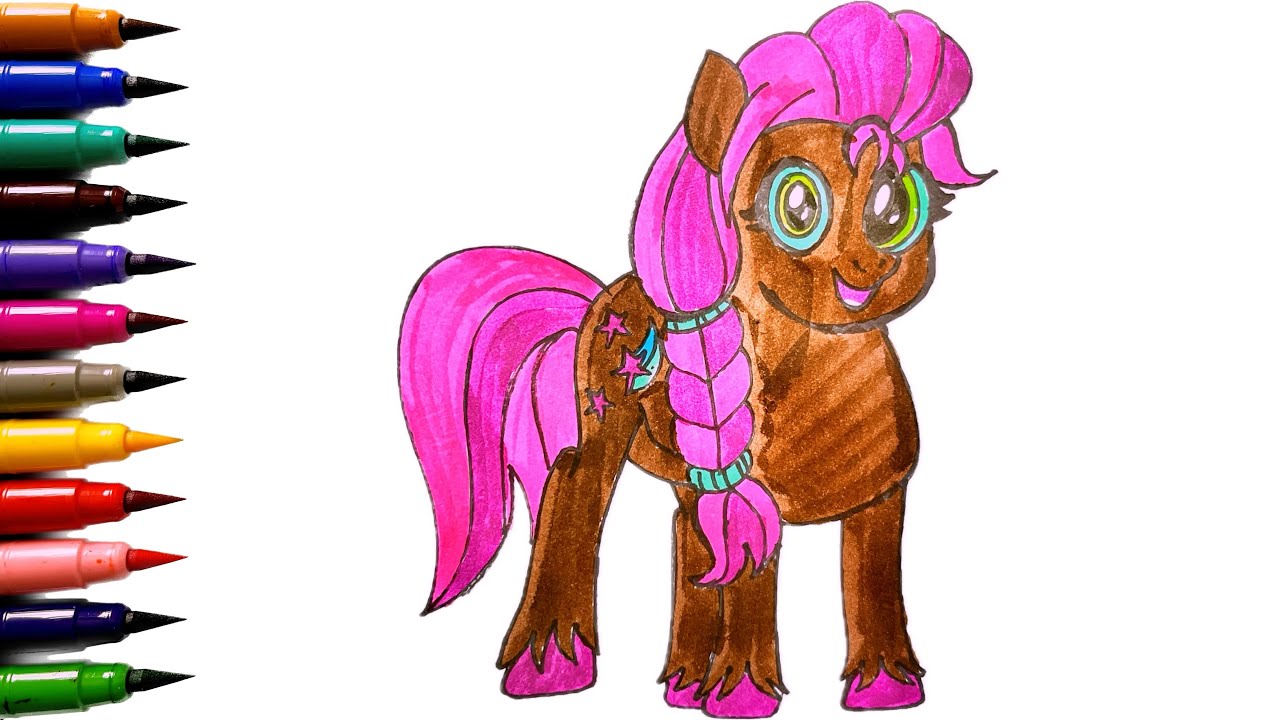 My Little Pony | SunnyStarscout I How to Draw Sunny Starscout | My ...