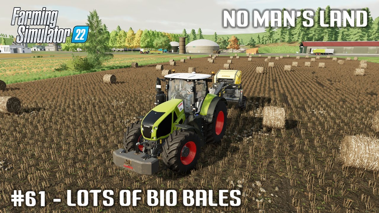 Making Bio Bales, Harvesting Sorghum - #61 No Man's Land - Farming ...