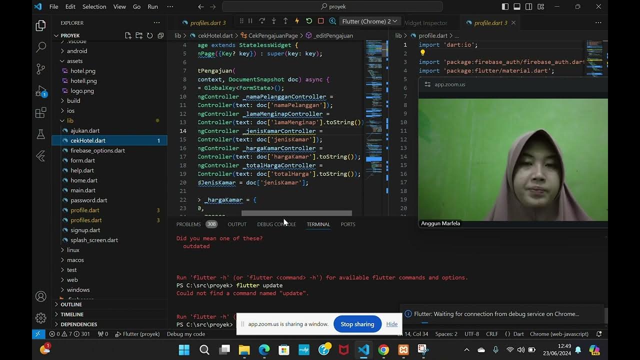 UAS susulan mobile programming Anggun... - YouTube