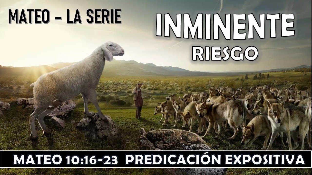 Domingo 31 de mayo 2020. Mateo 10:16-23 "Inminente riesgo".Predicación ...