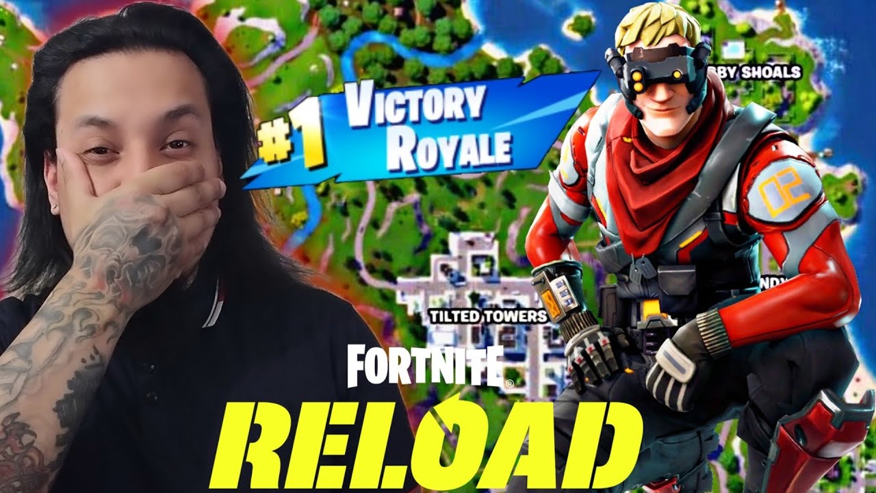My First Fortnite Reload Victory Royale - YouTube