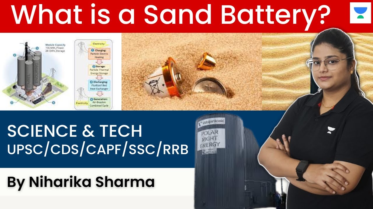 How does the sand battery work? | Science and Tech | UPSC | By Niharika ...
