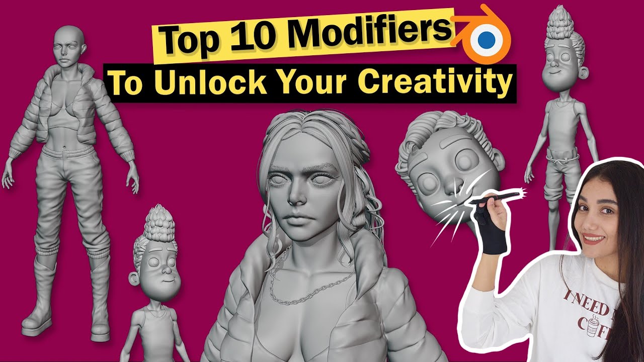 These Modifiers Help You To Create Anything In Blender ! + Real ...