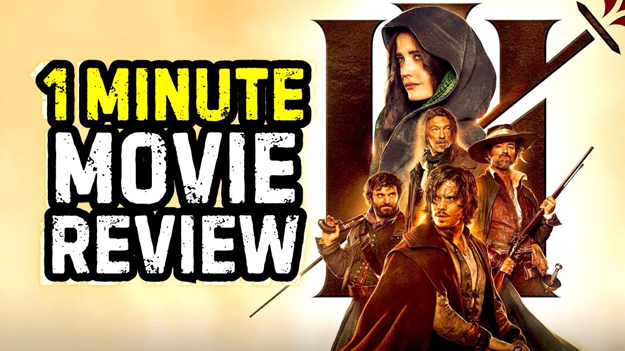 The Three Musketeers - Part I: D'Artagnan | 1 MINUTE MOVIE REVIEW - YouTube