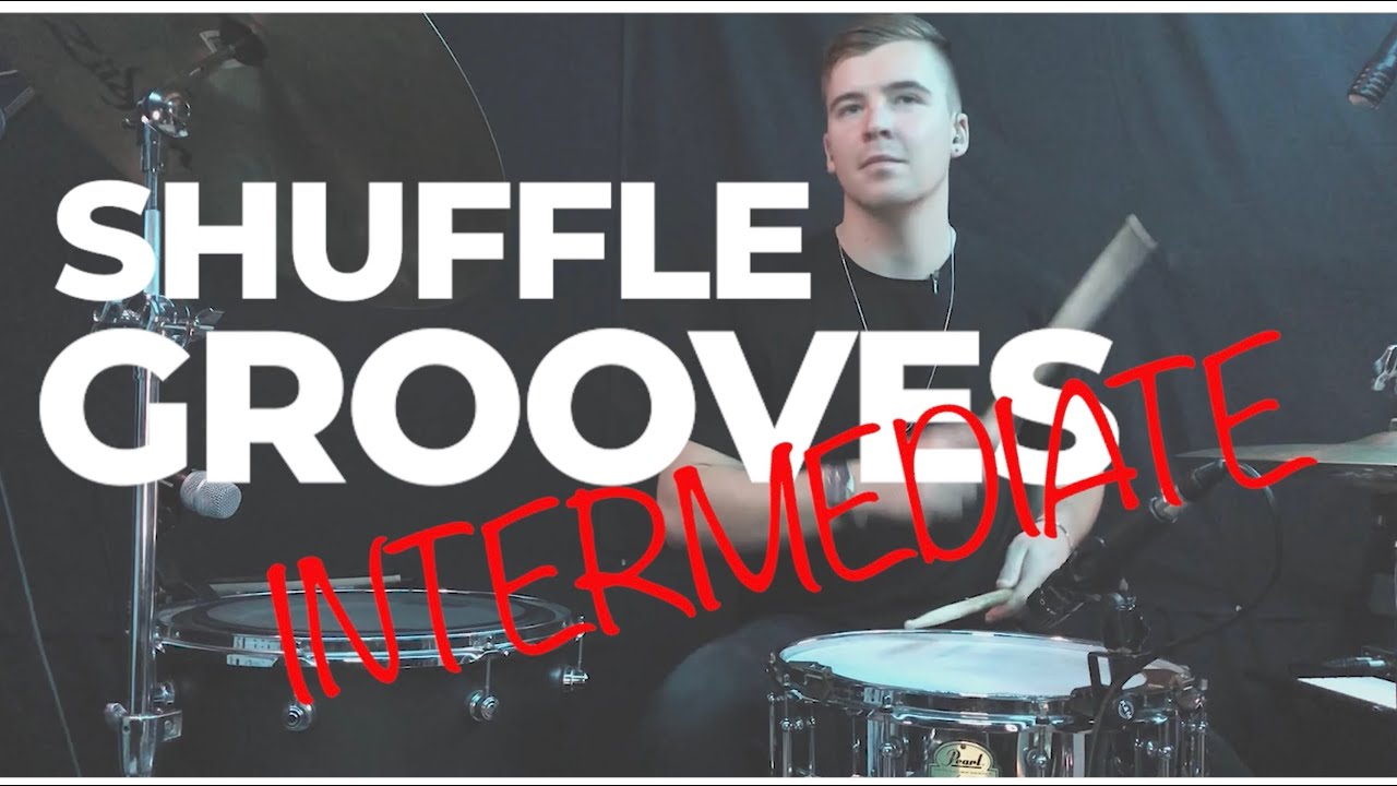 Shuffle Drum Lesson 2 - Groove Builder Course (Intermediate Lesson ...