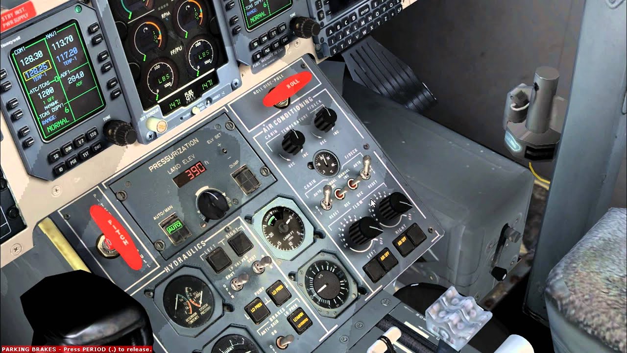 Jetstream 4100 Engine Start FSX - YouTube
