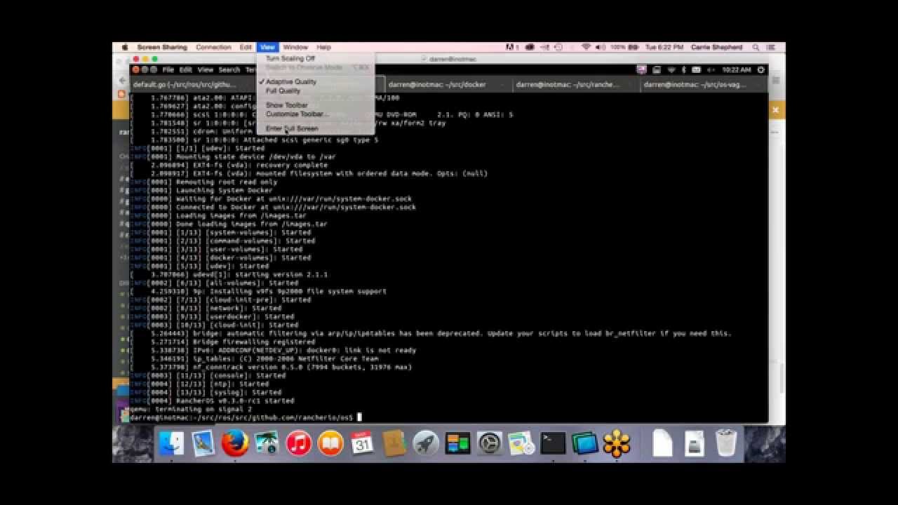 Getting Started with RancherOS and Docker - Recorded Online Meetup - 3/31/2015 - YouTube