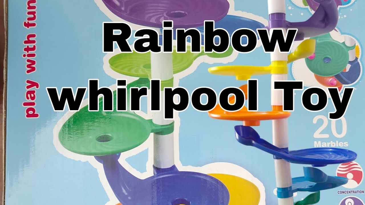 Rainbow whirlpool toy One of the best toy - YouTube
