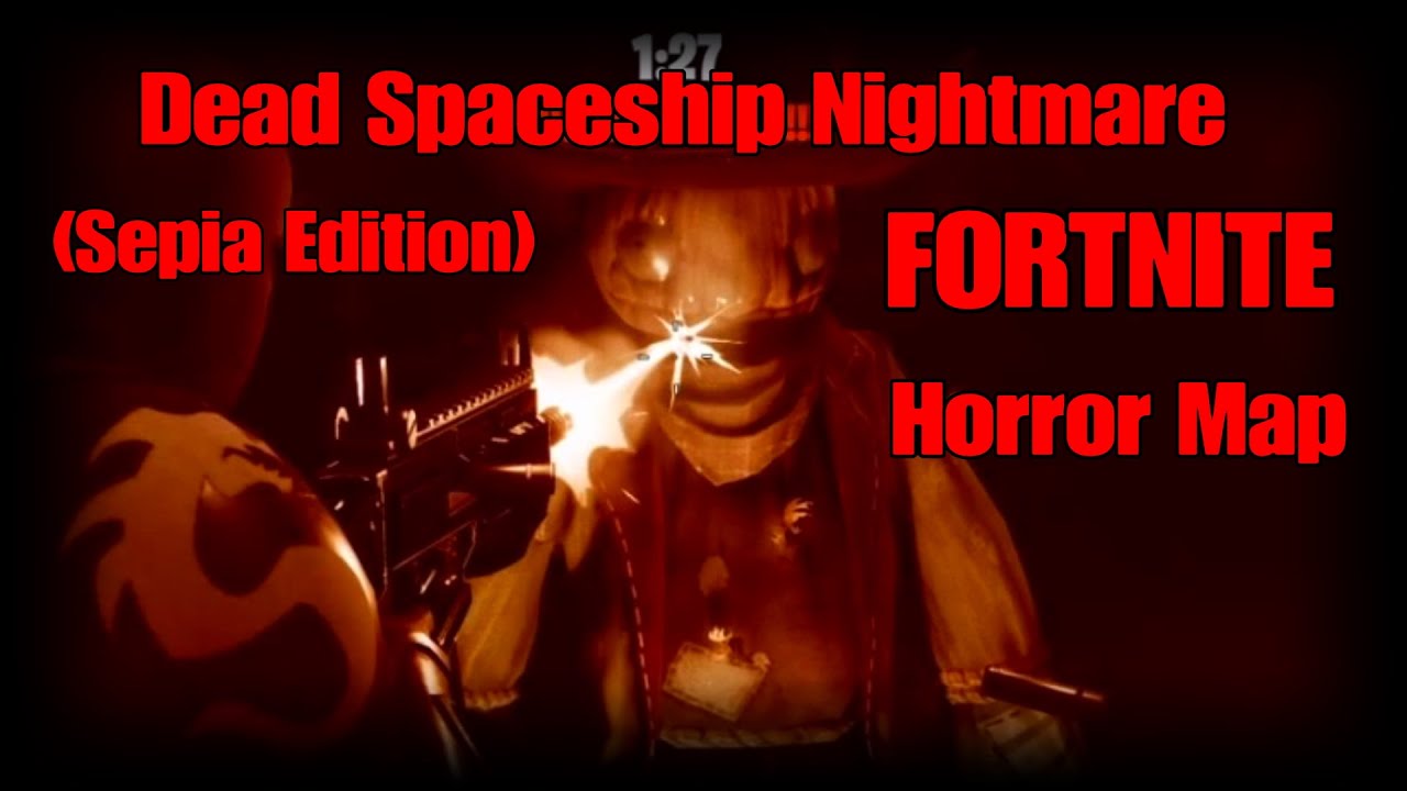 Dead Spaceship Nightmare!!! Fortnite Horror Map - YouTube