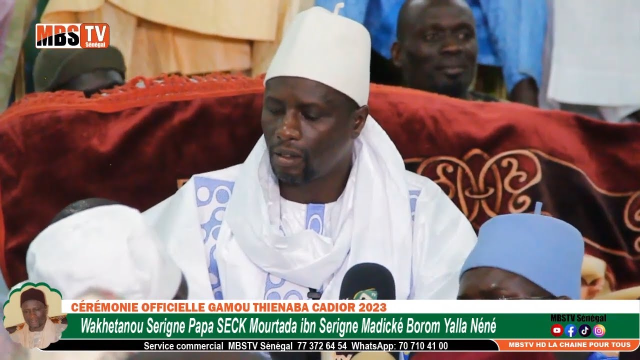 GAMOU CADIOR : Waxetanou Serigne Papa Seck Mourtada Ibn Serigne Madické ...