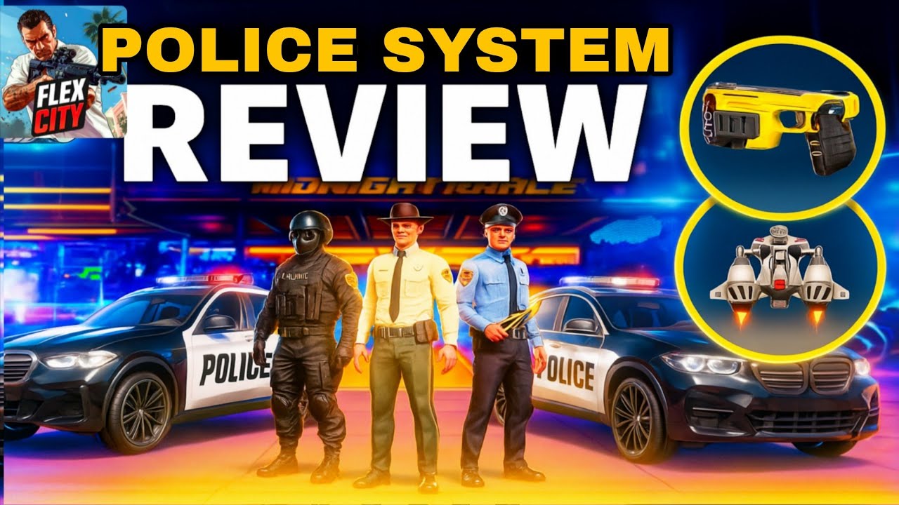 "Can I Become the TOP 1 POLICE OFFICER in Flex City? 🔥"# ...