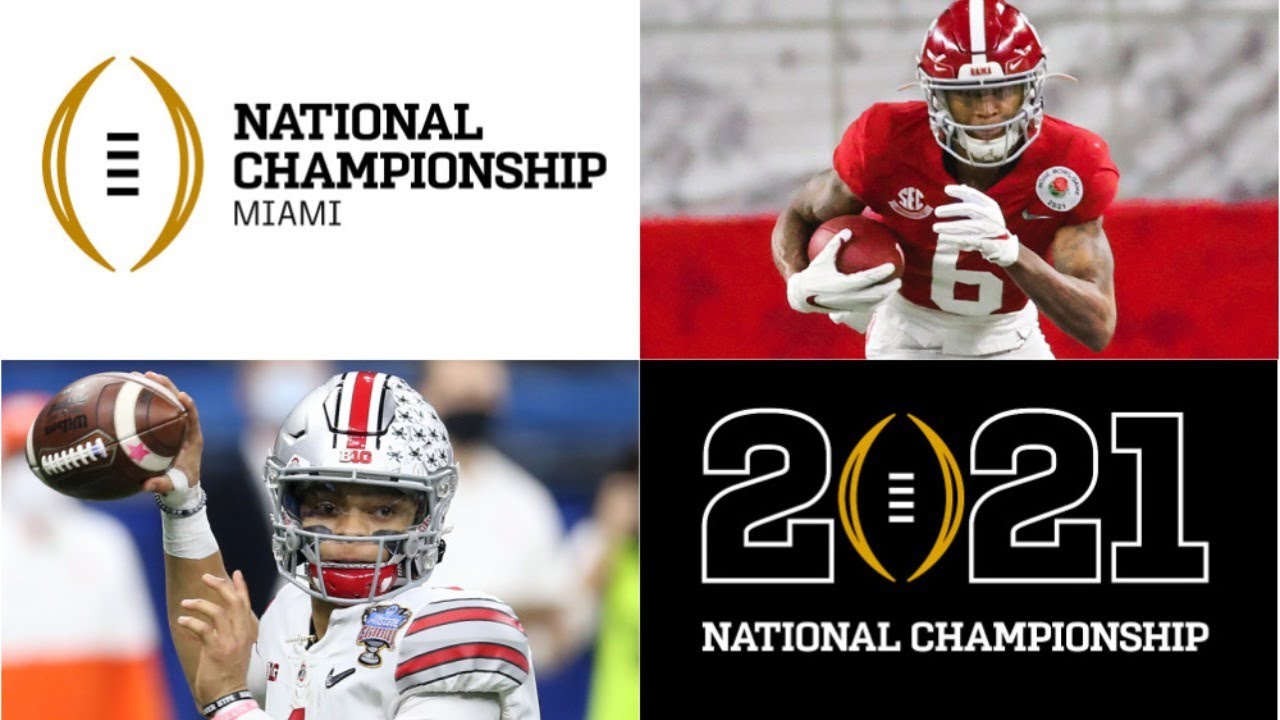 ALABAMA CRIMSON TIDE VS OHIO STATE BUCKEYES CHAMPIONSHIP GAME | LIVE ...
