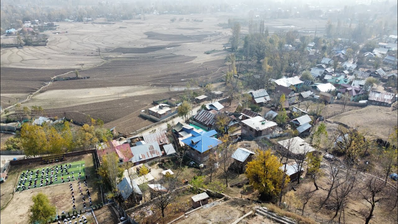 Aerial view of Halmatpora kupwara ️ #halmatpora #kupwara #viral #nature ...