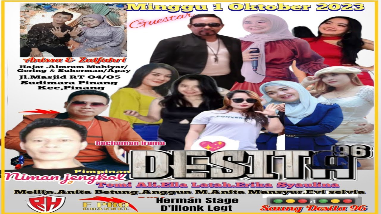 LIVE DESITA 96 ENTERTAINMENT | F PRO CHANNEL - YouTube