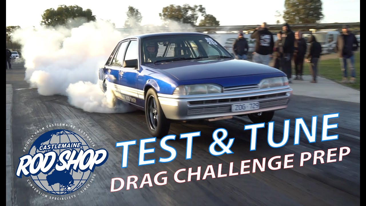 VL Commodore Test & Tune at Heathcote park raceway. Drag Challenge Prep ...