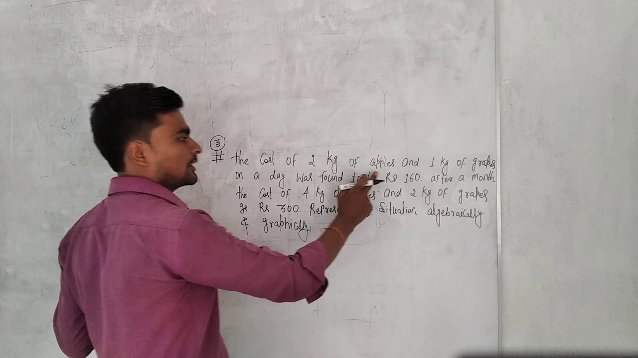 Linear pair equation... word problem,, classX,, NCERT.. - YouTube