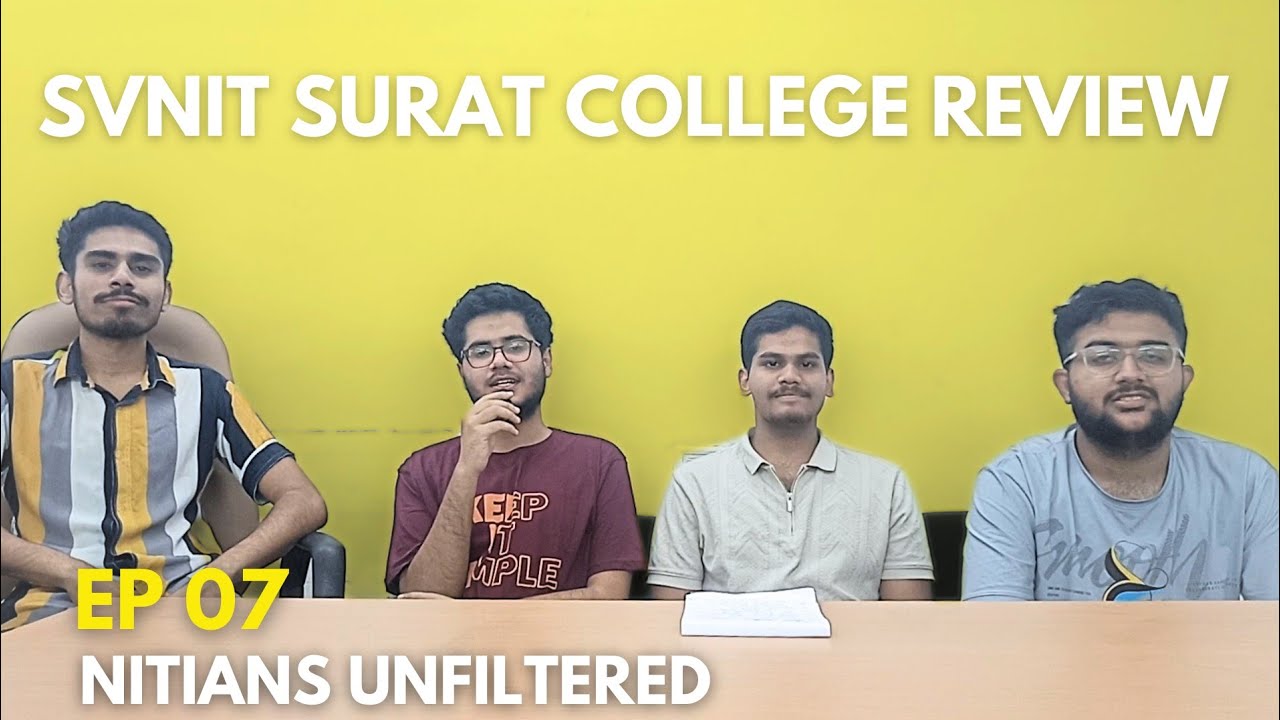 SVNIT Surat College Review by Freshers | Honest Opinions 💀 | NITIANS ...