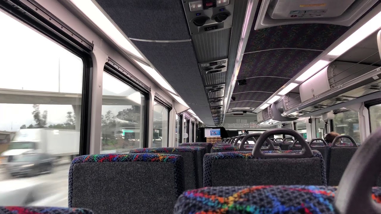 Ride on SANTA Claireta Transit Route 757 on I5N - YouTube