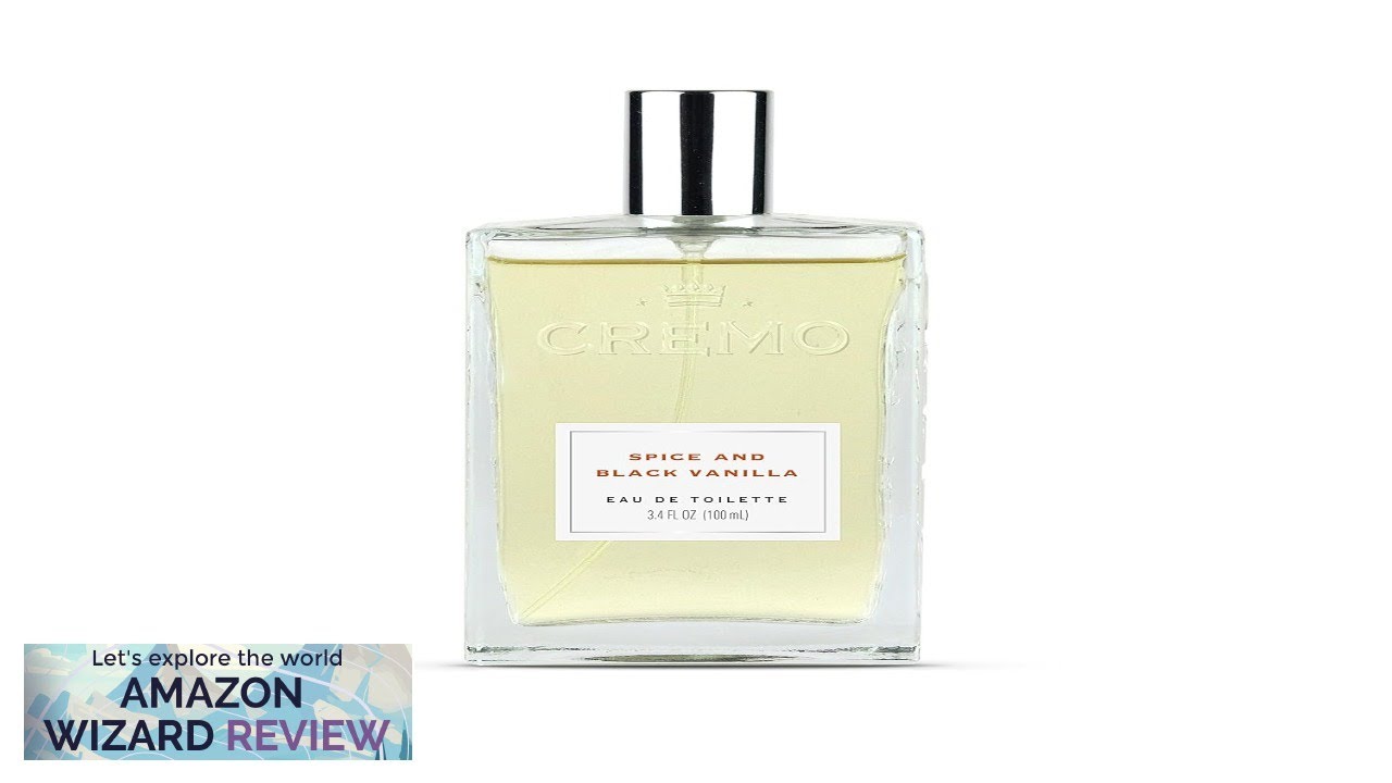 Cremo Spice & Black Vanilla Cologne Spray An Explosion of Vibrant ...