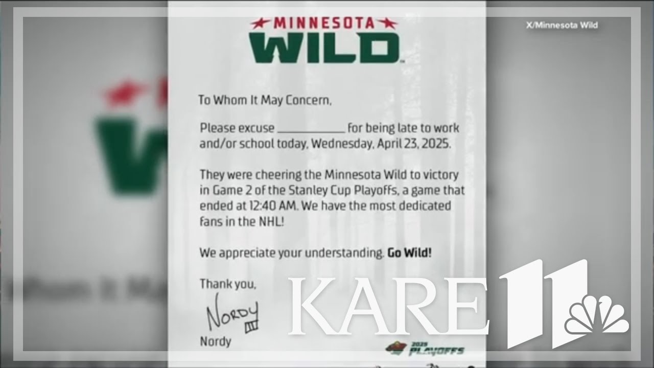 Minnesota Wild win 5-2 over Golden Knights, tying the series - YouTube