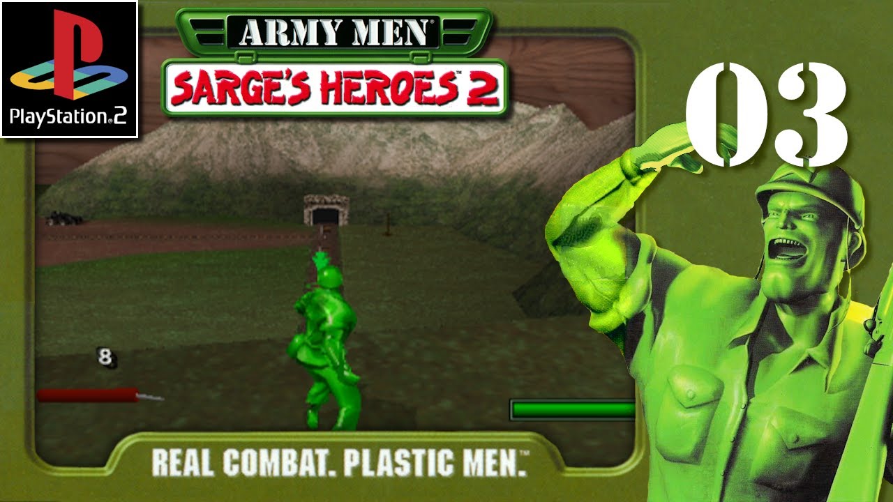 Army Men: Sarge's Heroes 2 [PlayStation 2] Playthrough (Part 3/3) - YouTube