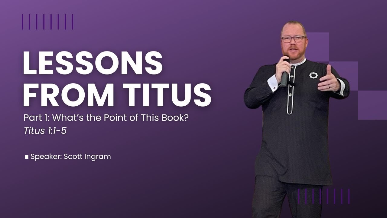 What's the Point of This Book -- Lessons from Titus Part 1 - YouTube