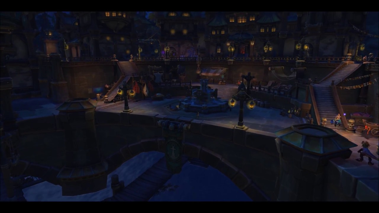 World of Warcraft - Le Port de Boralus [FR] - YouTube
