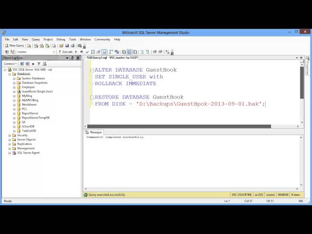 How To Backup Sql Server Database With Compression Script