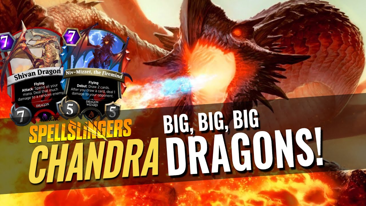 Spellslingers DRAGONS with Chandra | Red Blue Deck Tech & Gameplay ...