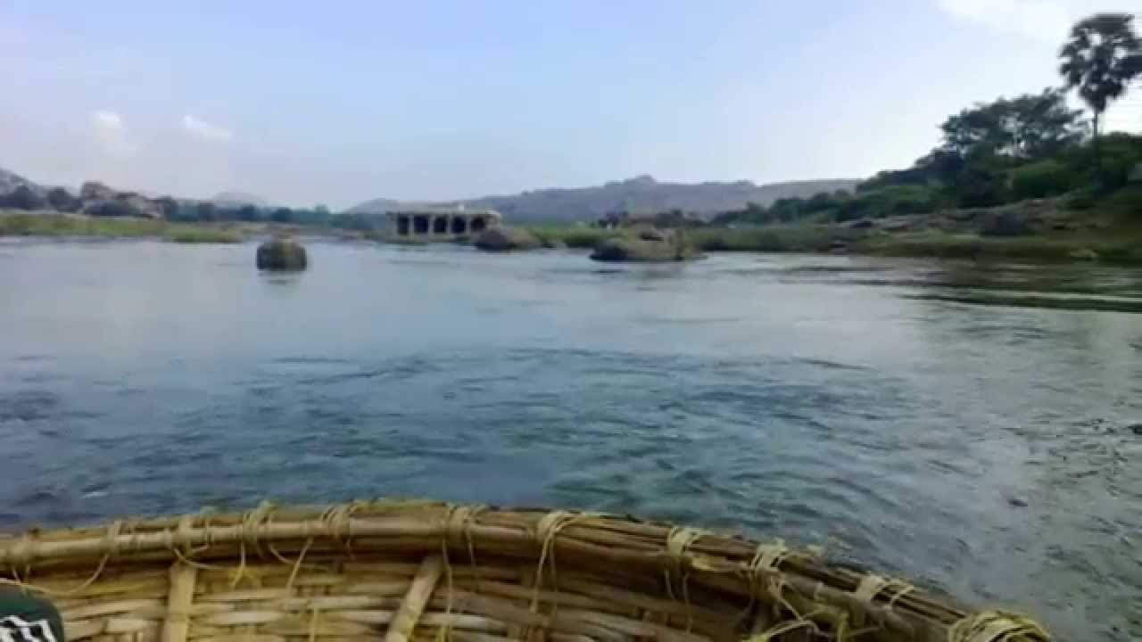 Tungabhadra river - YouTube