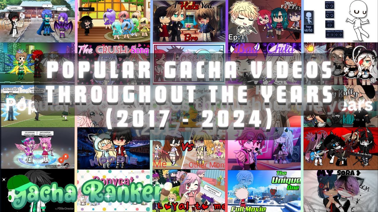 The History of Popular Gacha Videos (2017 - Apr 2024) - YouTube
