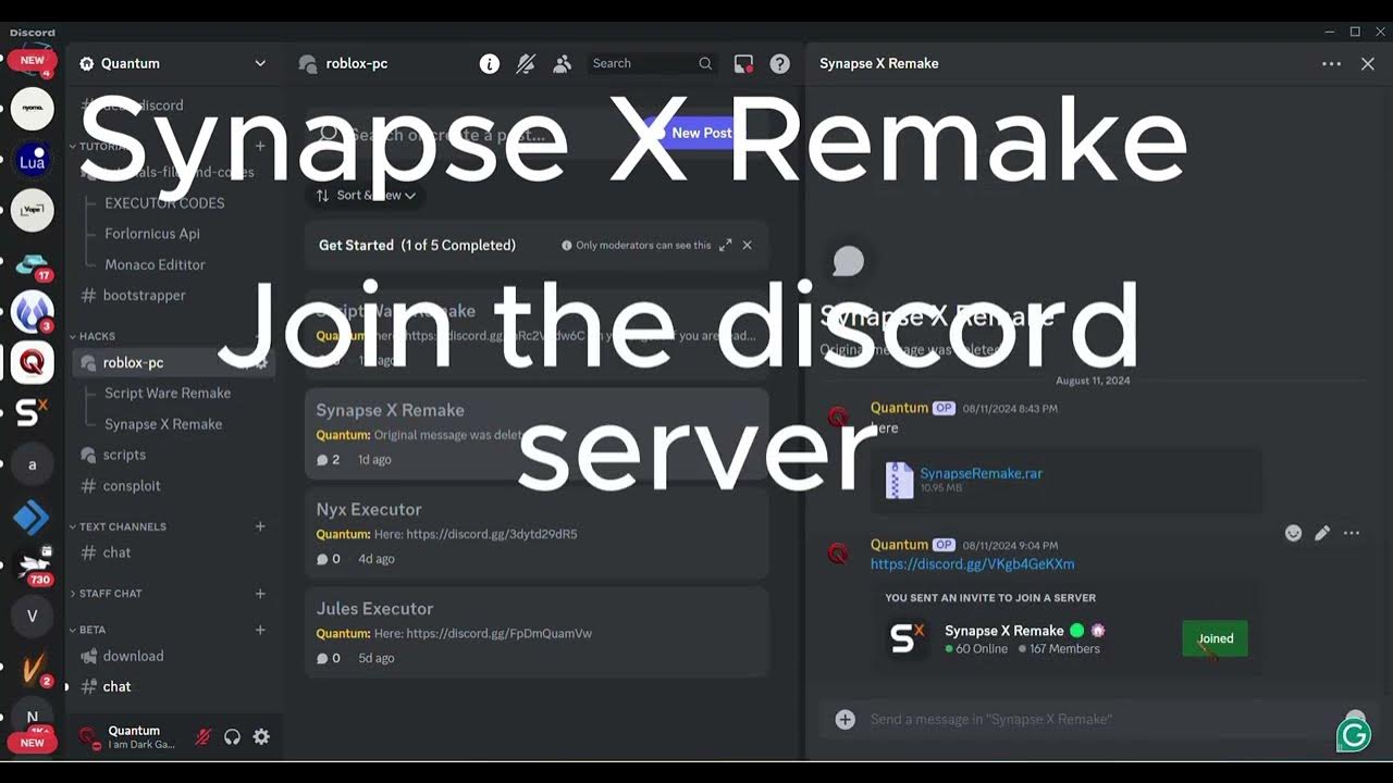 Synapse X Remake Download New - YouTube