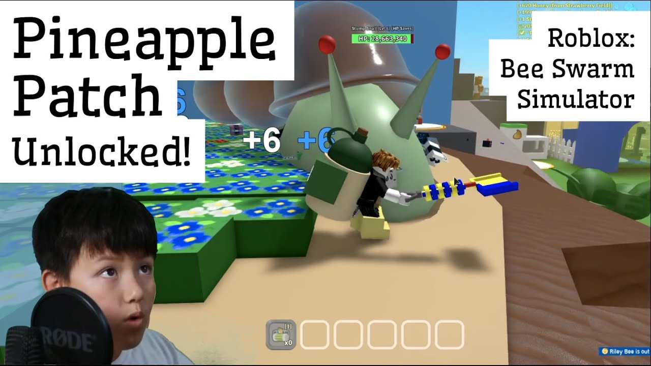 Bee Swarm Simulator (Roblox): Pineapple Patch Unlocked - YouTube