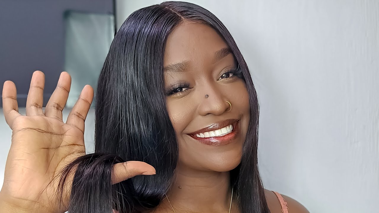 DIY SLAY ON GLUELESS WIG ||| FOR BABES WHO DON'T KNOW HOW TO INSTALL ...