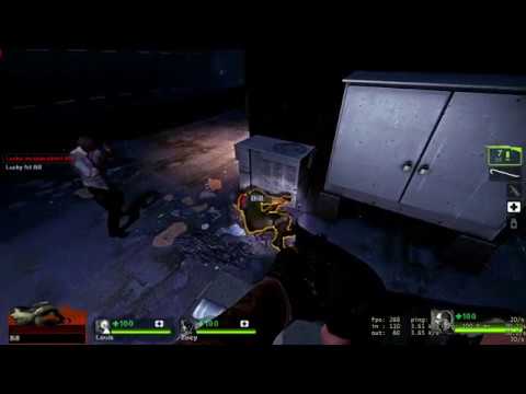 Left 4 Dead 2 Bill gets destroyed - YouTube