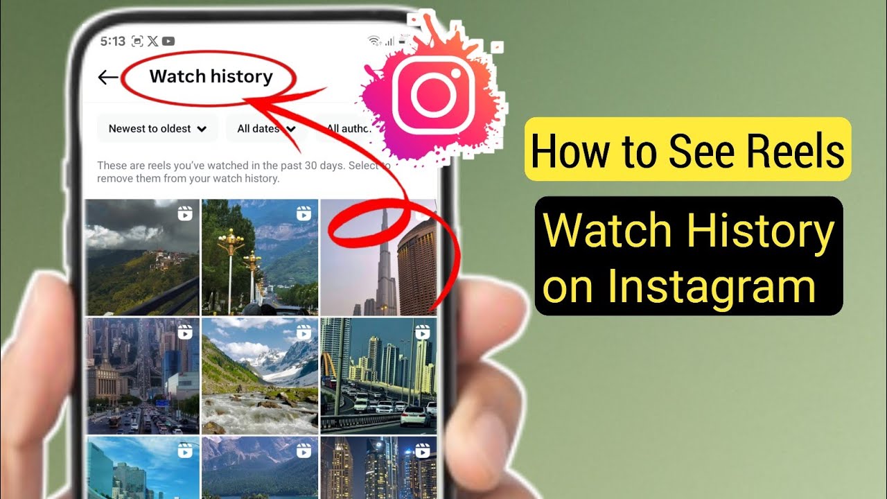How to See WATCH HISTORY on Instagram 2025 | How to See Instagram REELS ...
