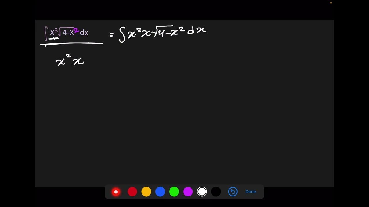 التكامل بالتجزئة Integration by parts calculus - YouTube
