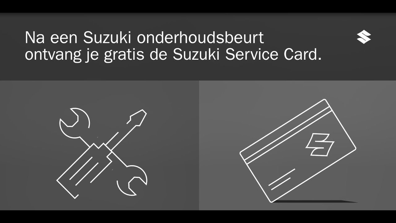 Suzuki Service | Service Card - YouTube