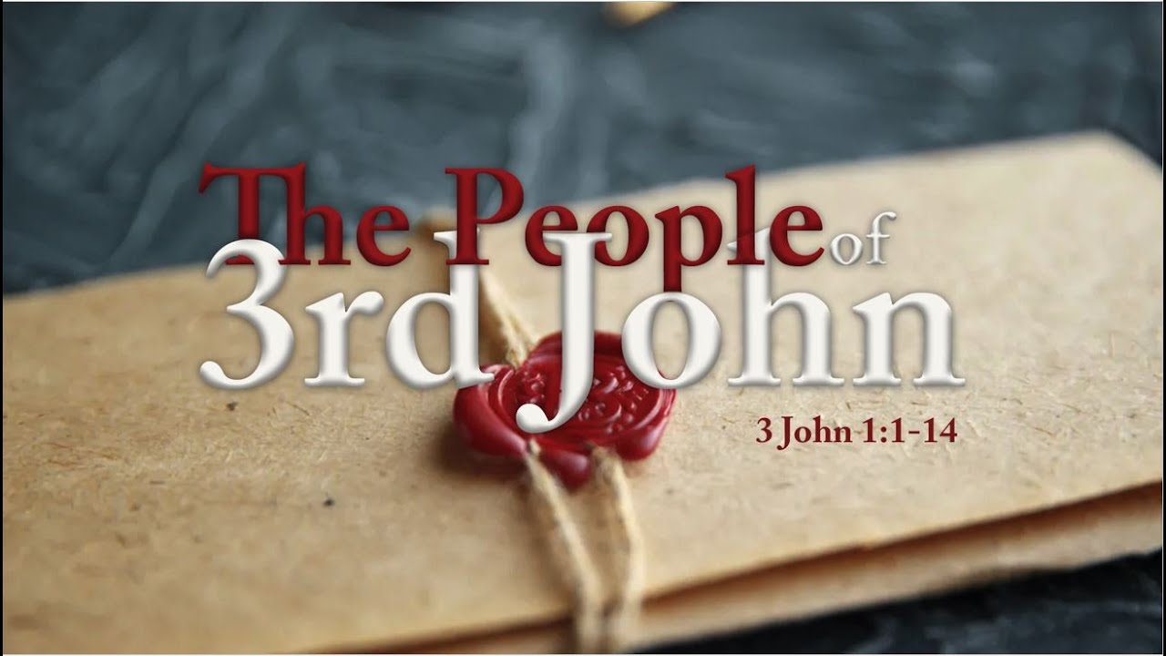 The People of 3rd John - Bro. Leeder - YouTube