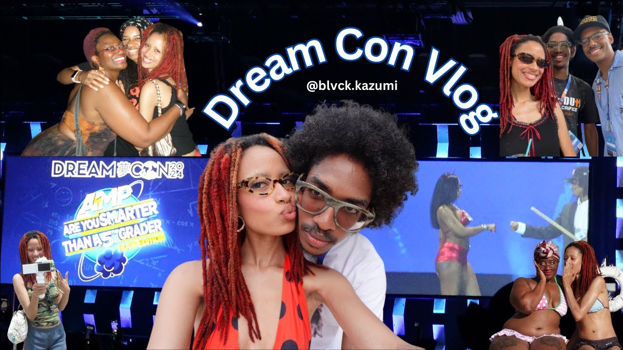 Dream Con Vlog | Seeing AMP live | RDC World afterparty | What to ...