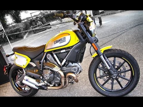 DUCATI SCRAMBLER FLAT TRACK PRO - YouTube