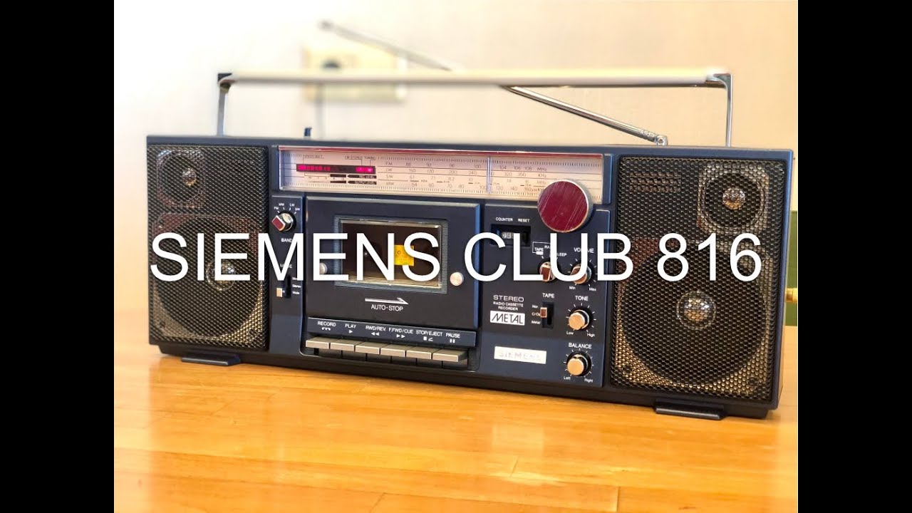 Siemens Club 816 - YouTube